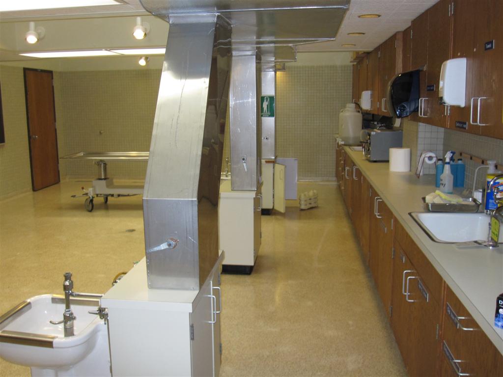 Locations Hub - Mt. Hood Community College Embalming Room