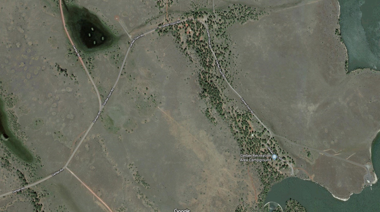 Locations Hub - Gerber Reservoir