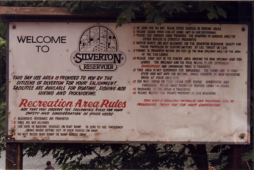 Locations Hub - Silverton Reservoir