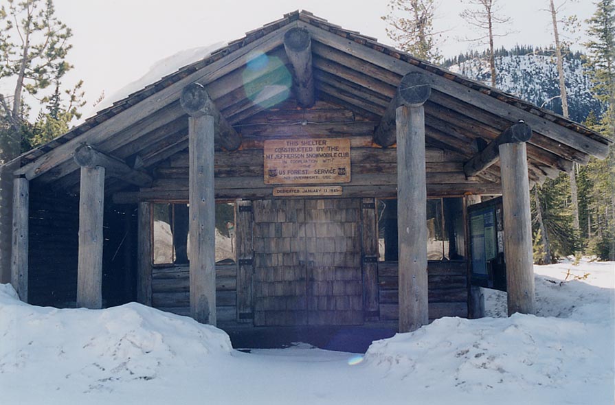 Locations Hub - Mount Jefferson Snowmobile Club Cabin (Phillips Cabin)