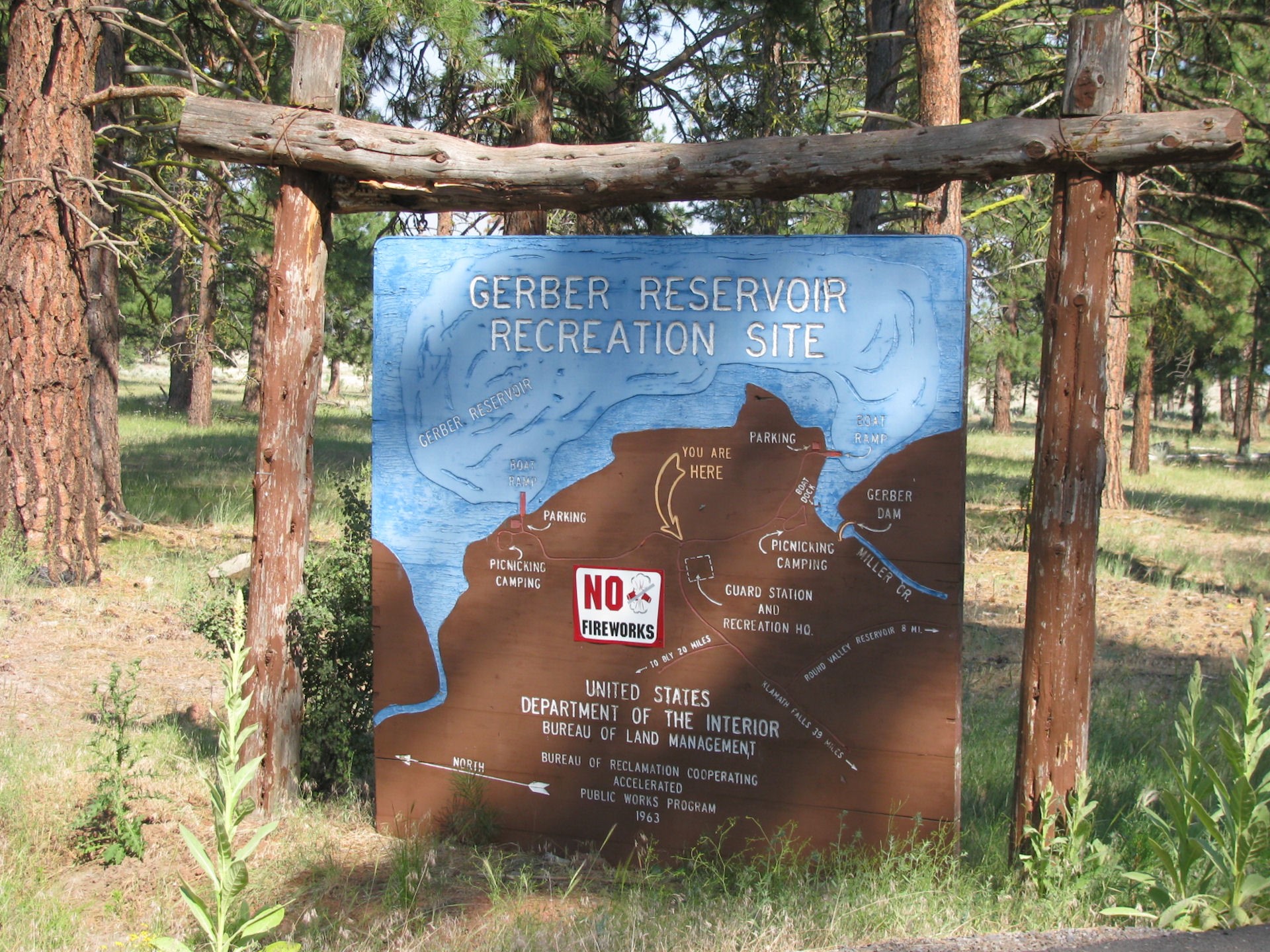 Locations Hub - Gerber Reservoir