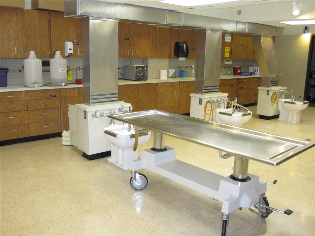 Locations Hub - Mt. Hood Community College Embalming Room